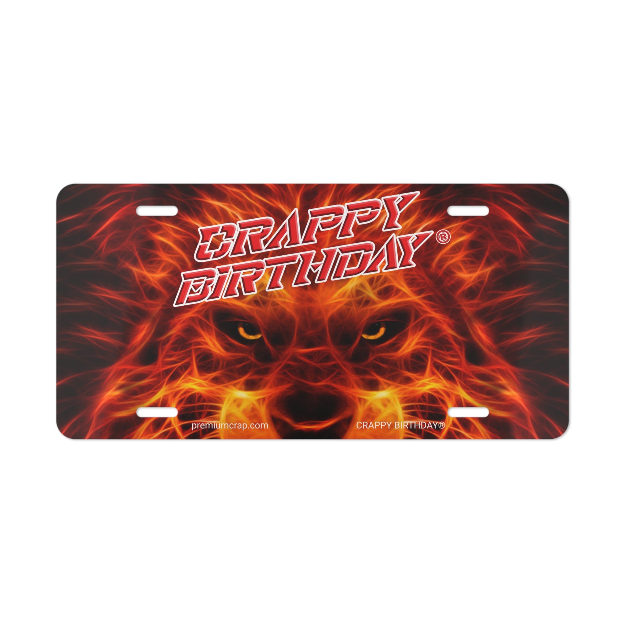 Cool Aluminum Plate for Wall or Vehicle Decor - Premium Crap